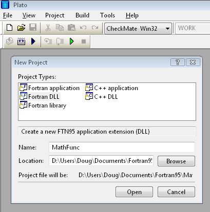 Linking Excel to Fortran | Newton Excel Bach, not (just) an Excel Blog