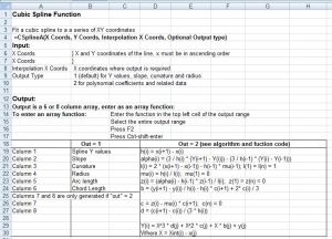 Cubic Splines | Newton Excel Bach, not (just) an Excel Blog