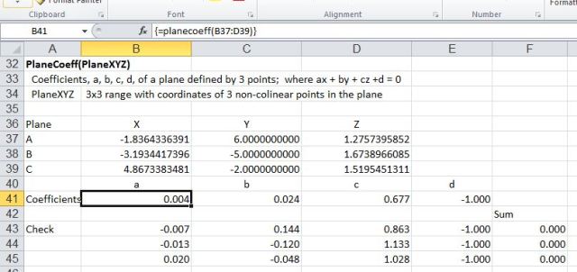 More 3D Intersections and 3D plotting function | Newton Excel Bach, not (just) an Excel Blog