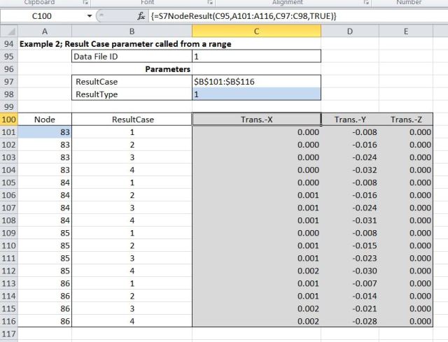 Strand7 API GetNode functions | Newton Excel Bach, not (just) an Excel Blog