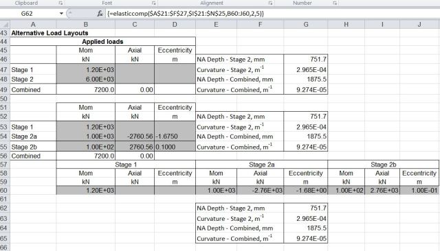 Composite Beam Spreadsheet 3 | Newton Excel Bach, not (just) an Excel Blog