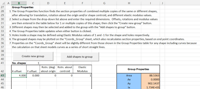 Section Properties – Lunes and Groups | Newton Excel Bach, not (just) an Excel Blog