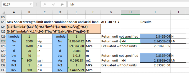 Working with implied units | Newton Excel Bach, not (just) an Excel Blog