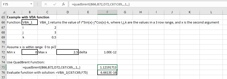 Brent’s Method; Update and Examples | Newton Excel Bach, not (just) an ...
