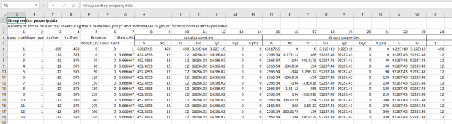 Using Section Properties- Group | Newton Excel Bach, not (just) an ...
