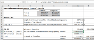Spherical Geometry and Vincenty’s Formulae | Newton Excel Bach, not ...