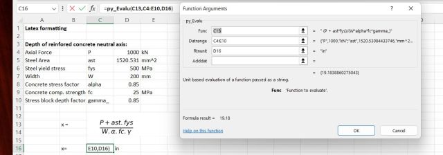 Latex Maths Text in Excel | Newton Excel Bach, not (just) an Excel Blog